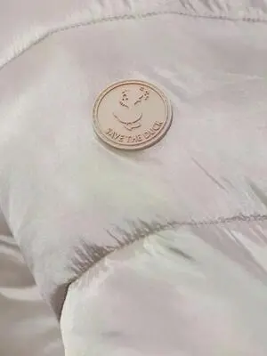 SAVE THE DUCK Logo-patch Padded Coat