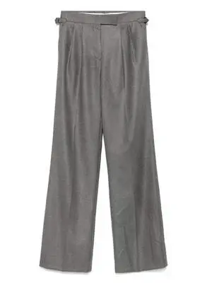 TOM FORD Pleated Front Trousers With Buckle Tabs