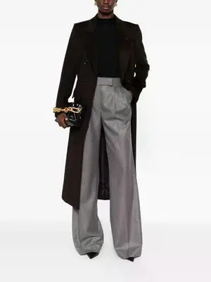 TOM FORD Pleated Front Trousers With Buckle Tabs