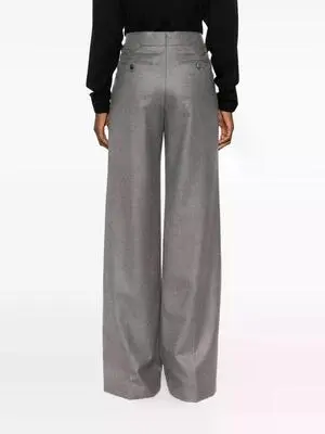 TOM FORD Pleated Front Trousers With Buckle Tabs
