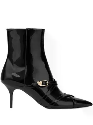 Moschino Pointed-toe Ankle Boots