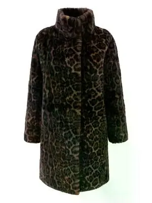 Apparis Leopard-pattern Coat