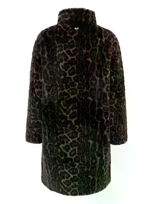 Apparis Leopard-pattern Coat