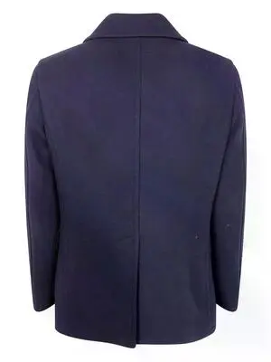 Tagliatore Double-breasted Wool Pea Coat
