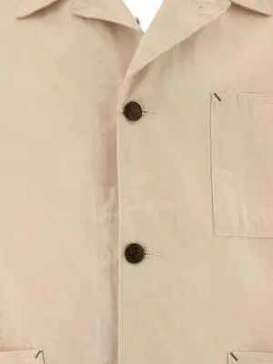 SUGAR CANE JEANS Patch-pockets Shirt Jacket