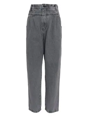 AMAPO Pleated-front Jeans