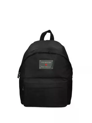 Moschino Logo-plaque Backpack