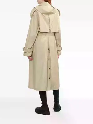 We11Done Double-breasted Belted Trench Coat