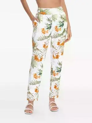 BRIGITTE Floral-print Pleated Trousers