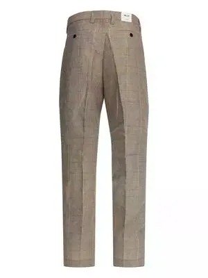 Nn07 Checked-pattern Trousers