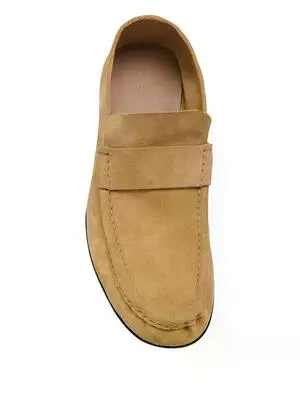 THE ROW Suede Loafers