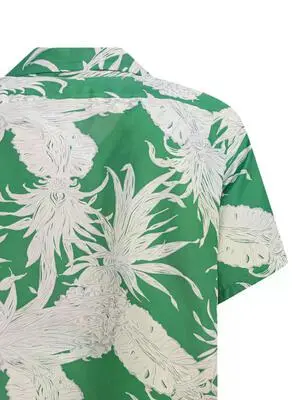 SUN SURF Pineapple-print Shirt