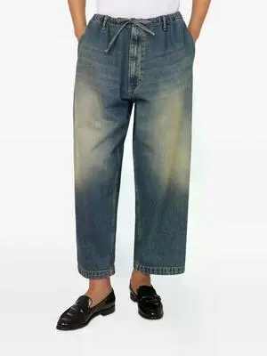 Moschino Drawstring-waist Jeans