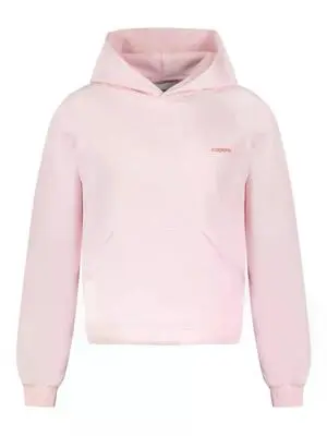 Coperni Logo-print Hoodie - Pink