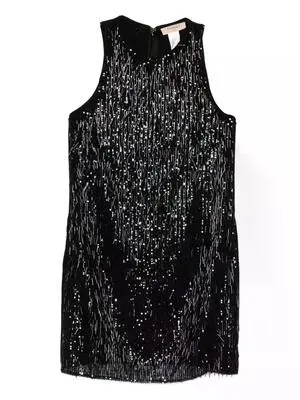 TWINSET Sequined Fringed Mini Dress