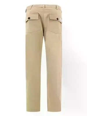 ANDBLUE Patch-pockets Trousers - Neutrals