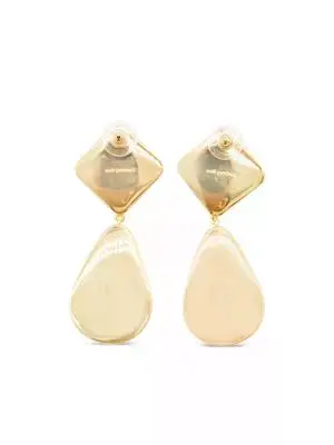 SELF-PORTRAIT Teardrop Earrings - Gold