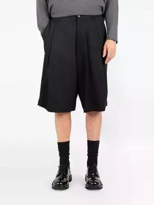 SOCIETE ANONYME Pleated Tailored Shorts