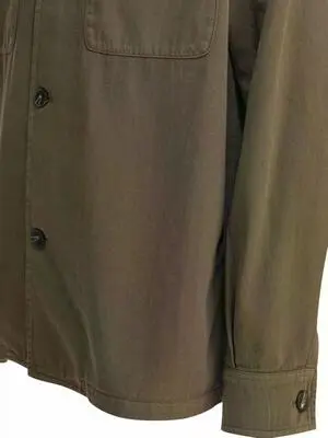 ALTUM Double-pocket Cotton Overshirt - Green