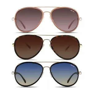 VELVET EYEWEAR Aviator Sunglasses Style Box - Multi