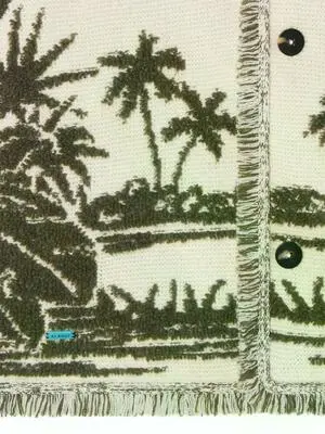 Alanui Palm-tree Pattern Cardigan