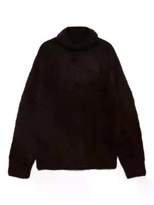 UMA WANG Turtleneck Sweater - Brown