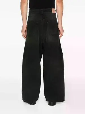 Balenciaga Paneled Cotton Trousers