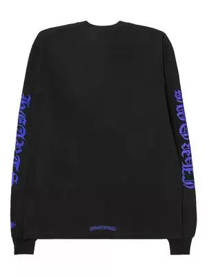 Chrome Hearts 1988 Neck-logo Long-sleeve T-shirt - Black