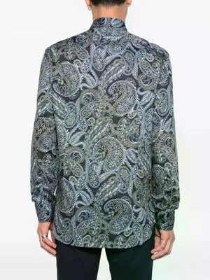 Etro Paisley-print Shirt - Blue