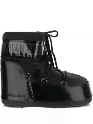 Moon Boot Lace-up Boots - Black