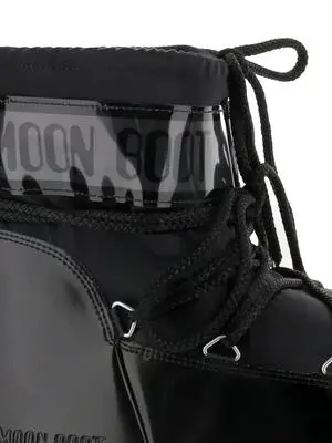 Moon Boot Lace-up Boots - Black