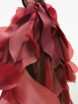 LIKA Ruffled Petal Cape