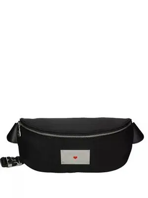 Moschino Silver Tone Belt Bags