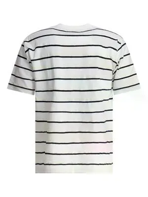 BEAMS Pocket Striped T-shirt