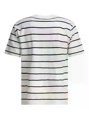 BEAMS Pocket Striped T-shirt