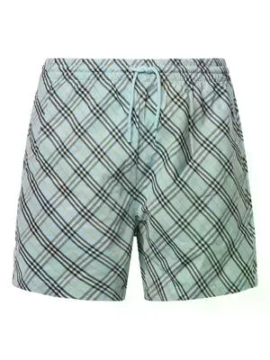 Burberry Checked Swim Shorts