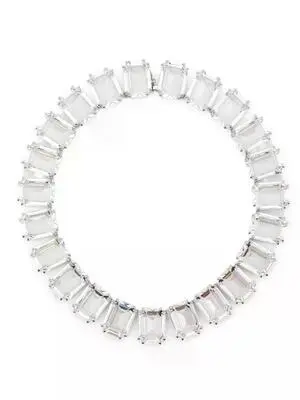 SWAROVSKI Millenia Tennis Necklace - Silver