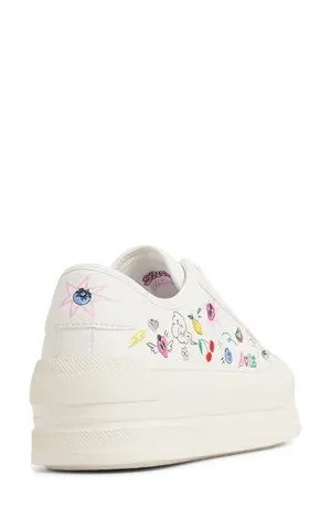Aldo Reyes Embroidered Platform Sneakers