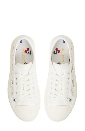 Aldo Reyes Embroidered Platform Sneakers