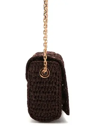 Mango Mini Crochet Crossbody Bag