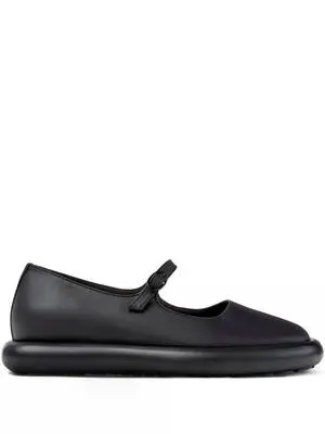 Camper Onda Leather Buckled Pumps