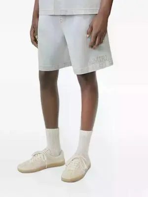 Amiri Drawstring Denim Shorts