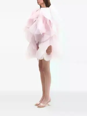 LIKA Ruffled Organza Cape