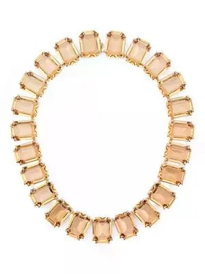 SWAROVSKI Millenia Tennis Necklace - Gold