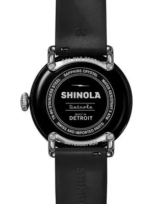Shinola 40mm Leather Watch