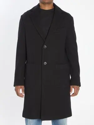 Barena Venezia Baron Lanoso Outerwear - Black
