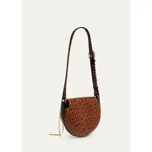 Dries Van Noten Arc Small Whipstitch Crossbody Bag