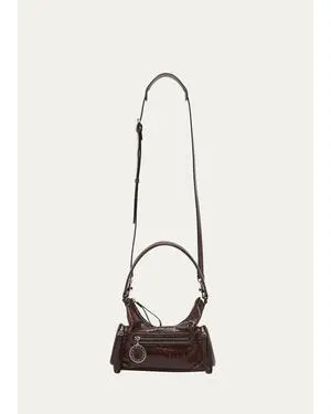 Stella McCartney Dartmoor Small Patent Shoulder Bag - Shiraz