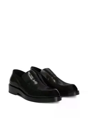 JIL SANDER Round-toe Leather Loafers