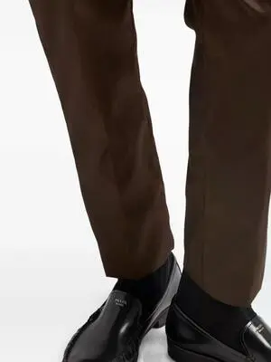 Prada Concealed-fly Trousers